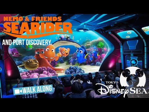 TOKYO DISNEYSEA 2024 - NEMO AND FRIENDS SEARIDER AND PORT DISCOVERY ...