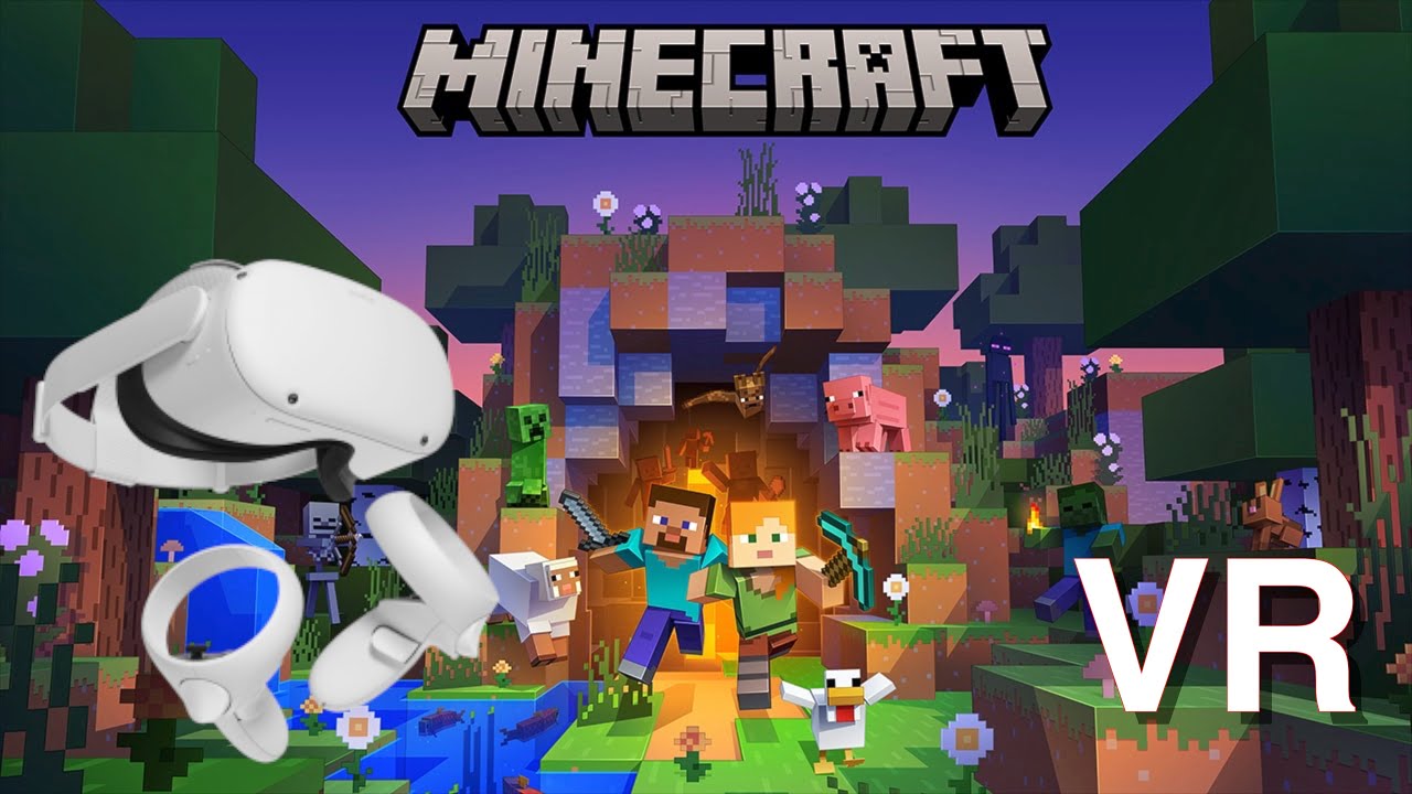 Minecraft in VR - YouTube