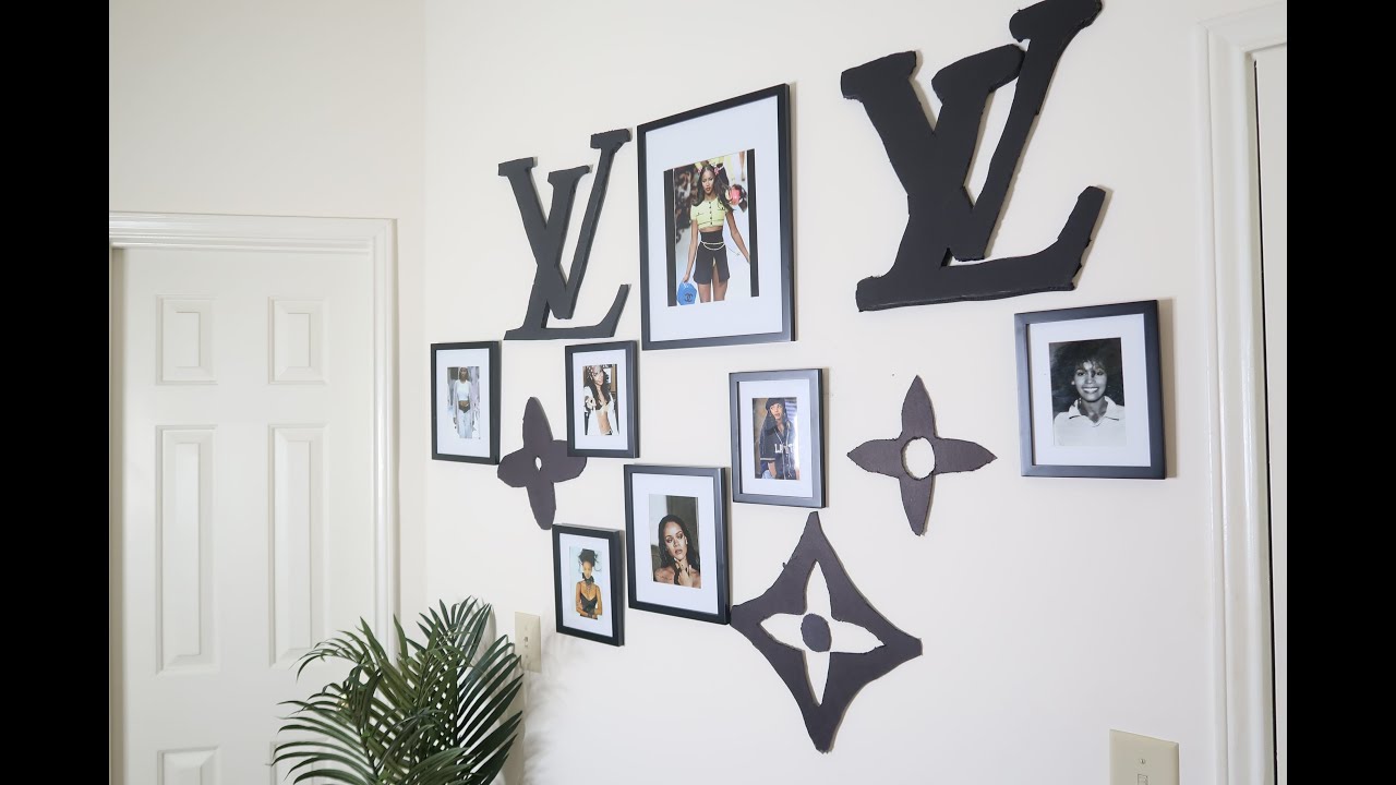 DIY FASHION WALL|| LV||VIVIAN ELAINE - YouTube