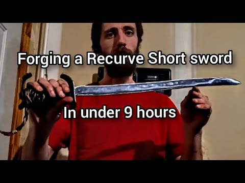 Can I Build A SWORD in ONE DAY? Recurve Short Sword Build 🗡️ ⏰ 🗡️ - YouTube