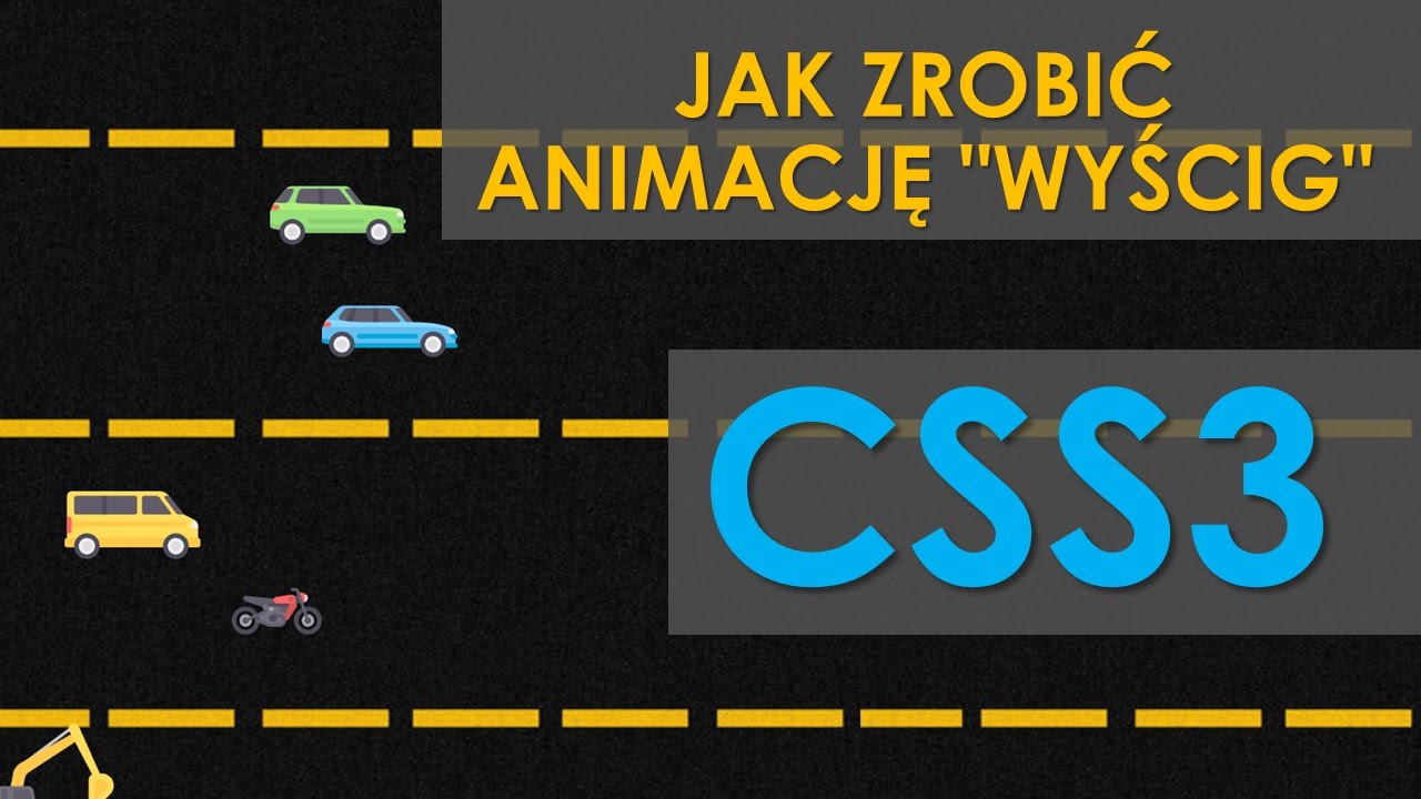 Animacja wyścigu w CSS - jak zrobić od zera - YouTube