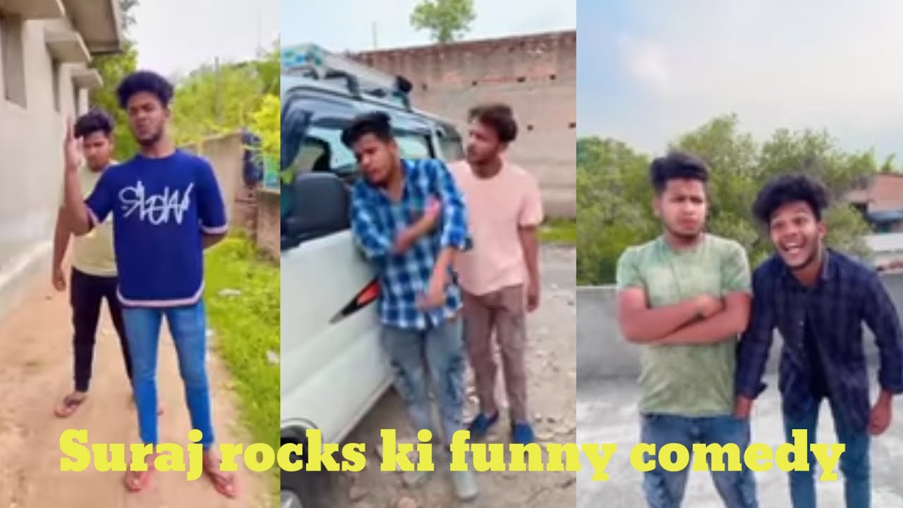 New comedy suraj rocks comedy 🤣🤣😂😂🤣🤣😄😄😄😱😱🤣😂 # comedy star funny comedy ...