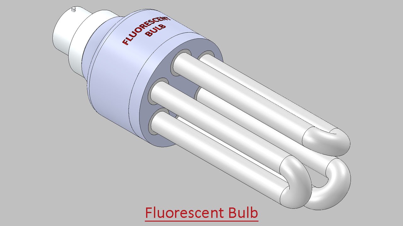 Fluorescent Bulb (Video Tutorial) SolidWorks - YouTube