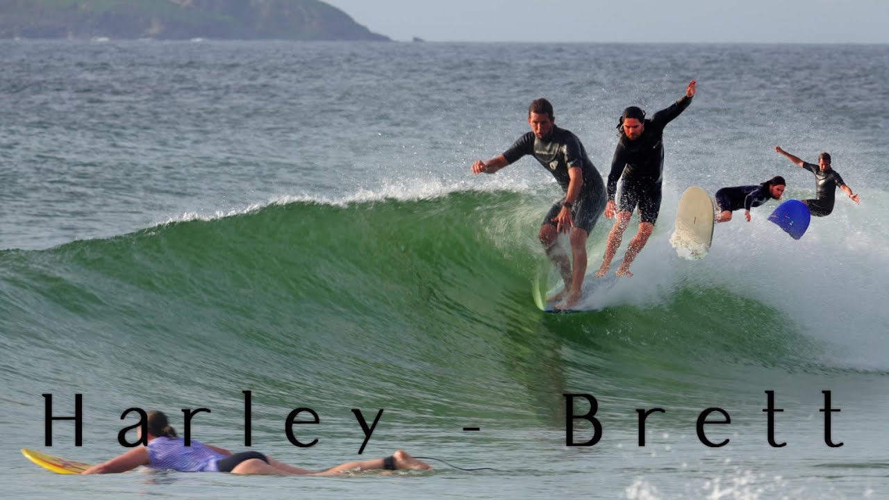 Harley Ingleby - Brett Caller / Cut backs and noserides. - YouTube