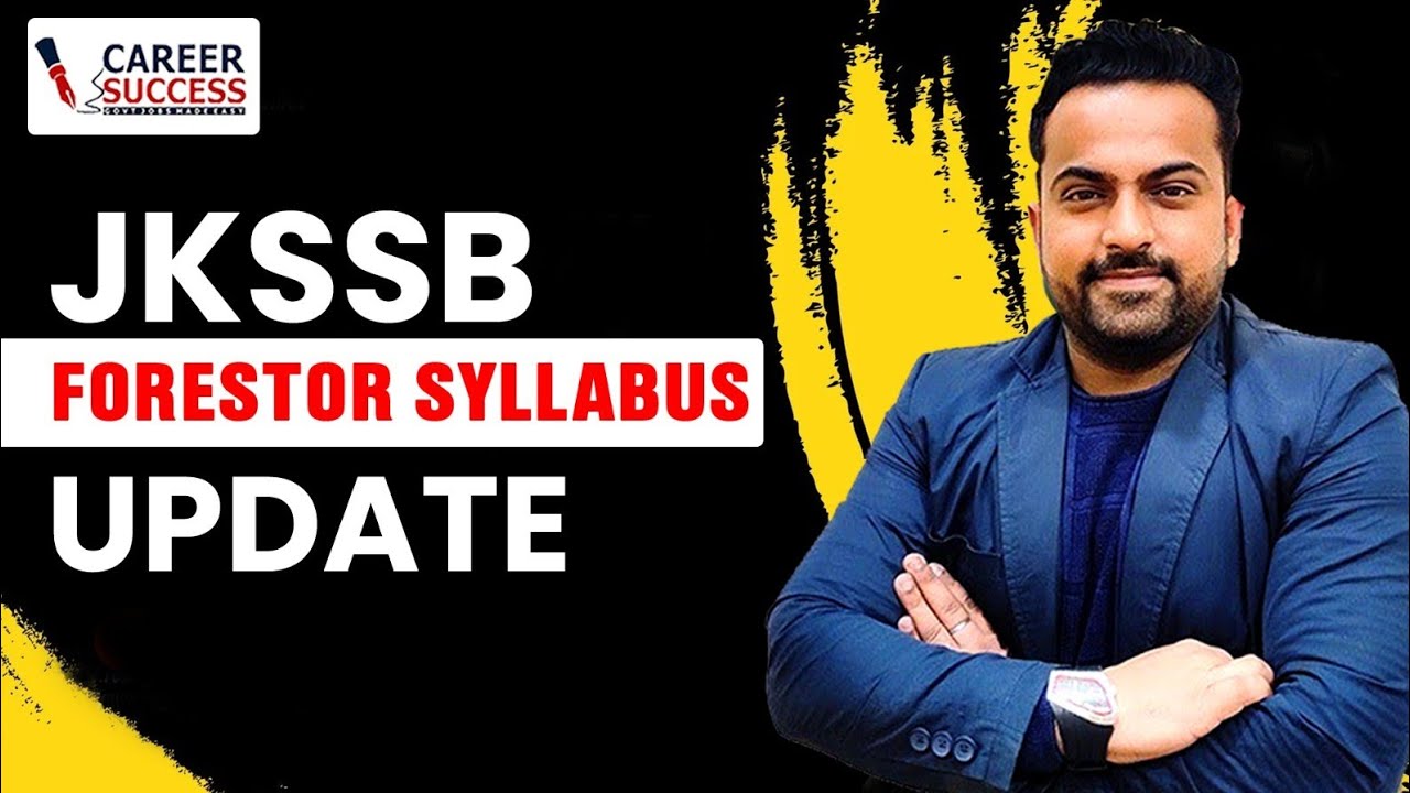 Jkssb Forestor Syllabus Update (No confusion) #jkssb #forestor ...