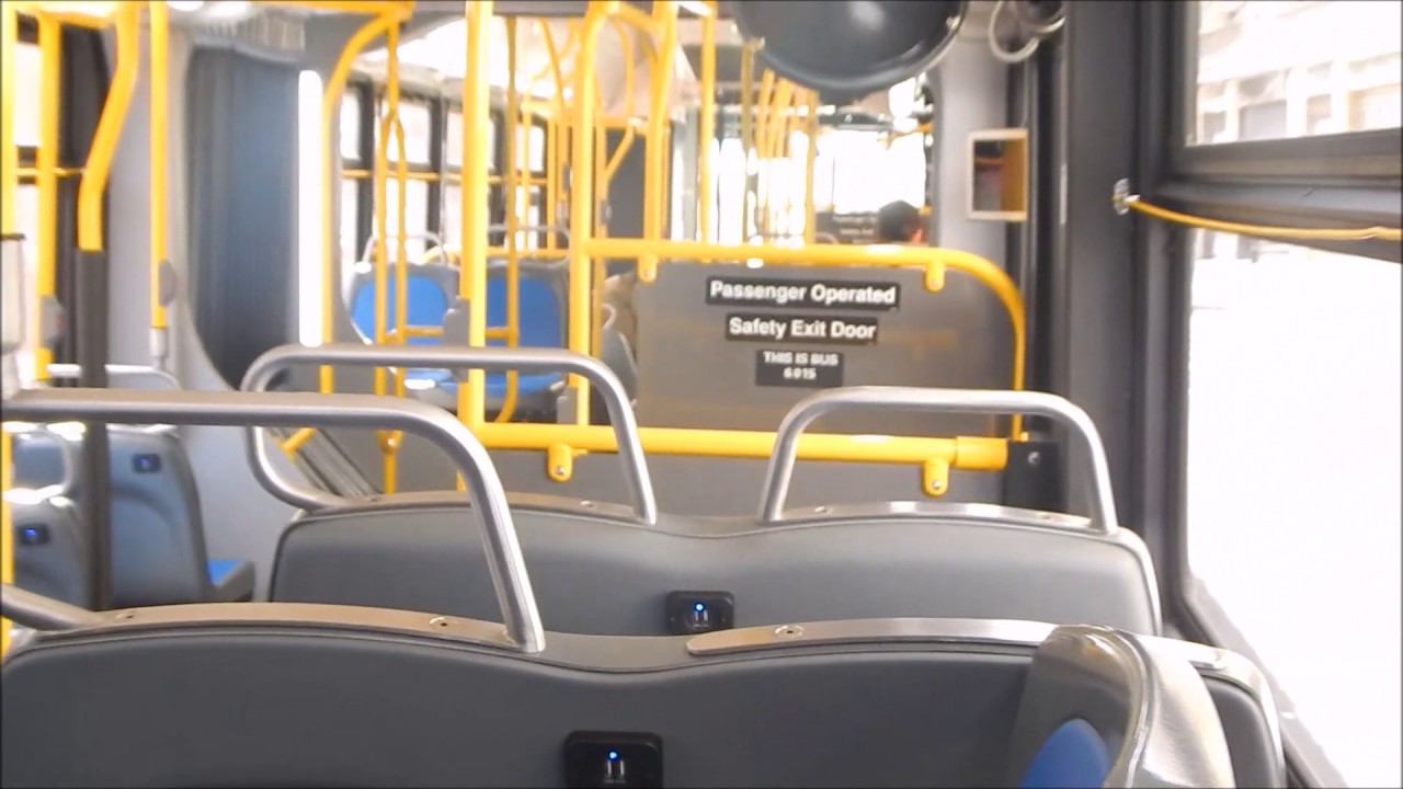 [On Board] 2017 New Flyer XD60 6015 on the Q44 (half trip) - YouTube