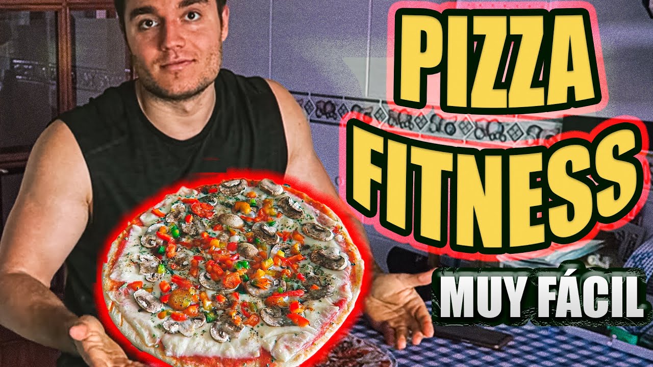 🔥RECETA PIZZA BAJA EN GRASA FACIL DE HACER🔥 ¿COMO HACER UNA PIZZA ...