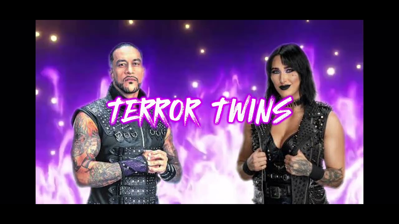 Terror Twins • Custom Titantron • Rhea Ripley and Damian Priest - YouTube
