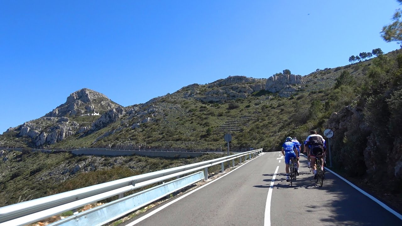 BigRingVR virtual cycling - Coll de Rates, Spain - YouTube