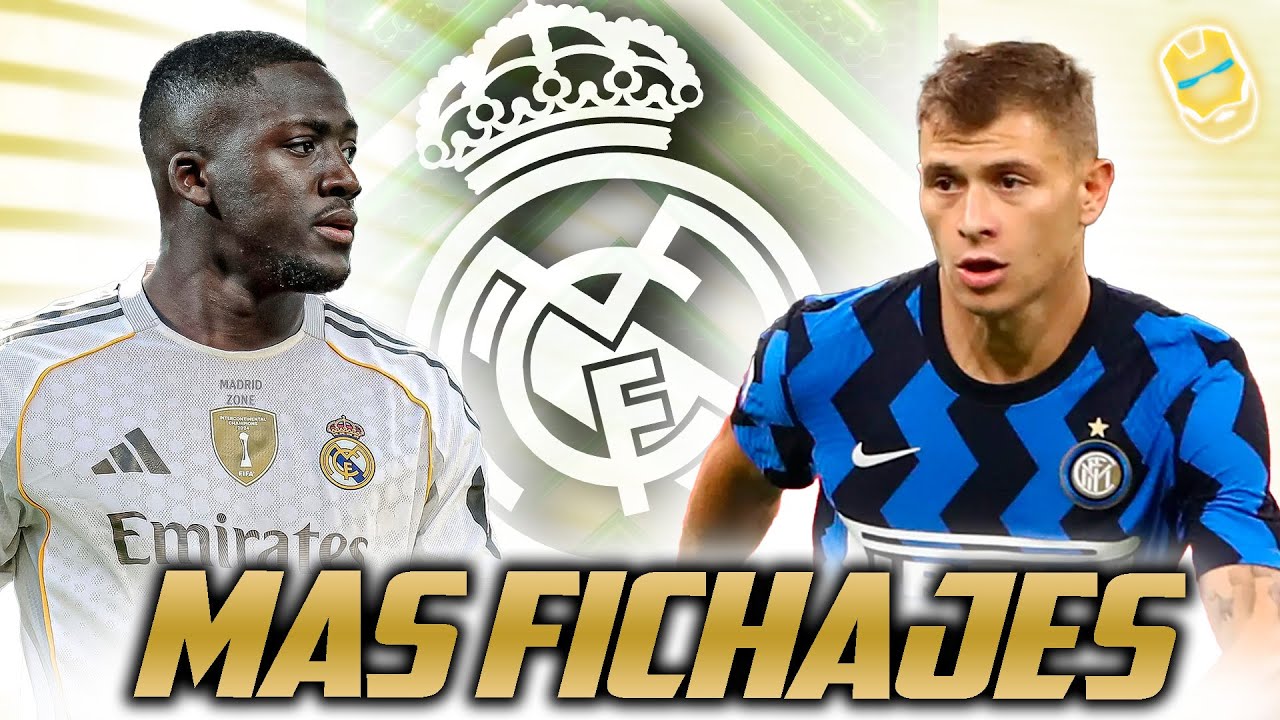 🔥 ¡MÁS FICHAJES! El REAL MADRID va a por KONATÉ y ¿BARELLA? - YouTube