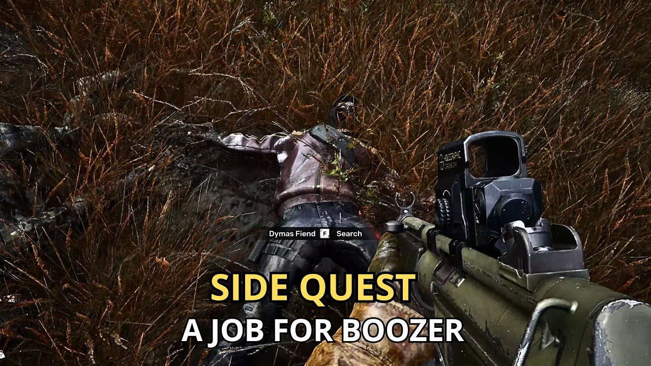 Stalker 2 Heart of Chornobyl - A Job for Boozer Side Quest Gameplay ...