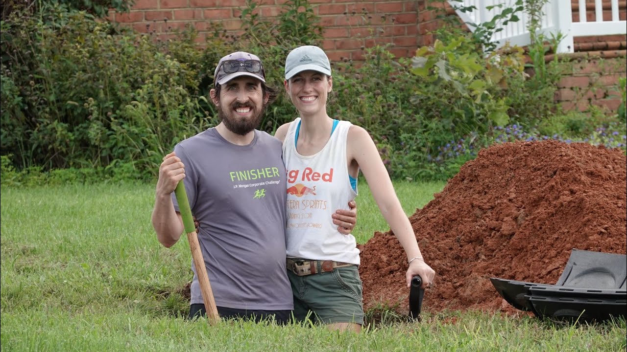 Installing Our Second Dry Well | NDS Flo-well - YouTube