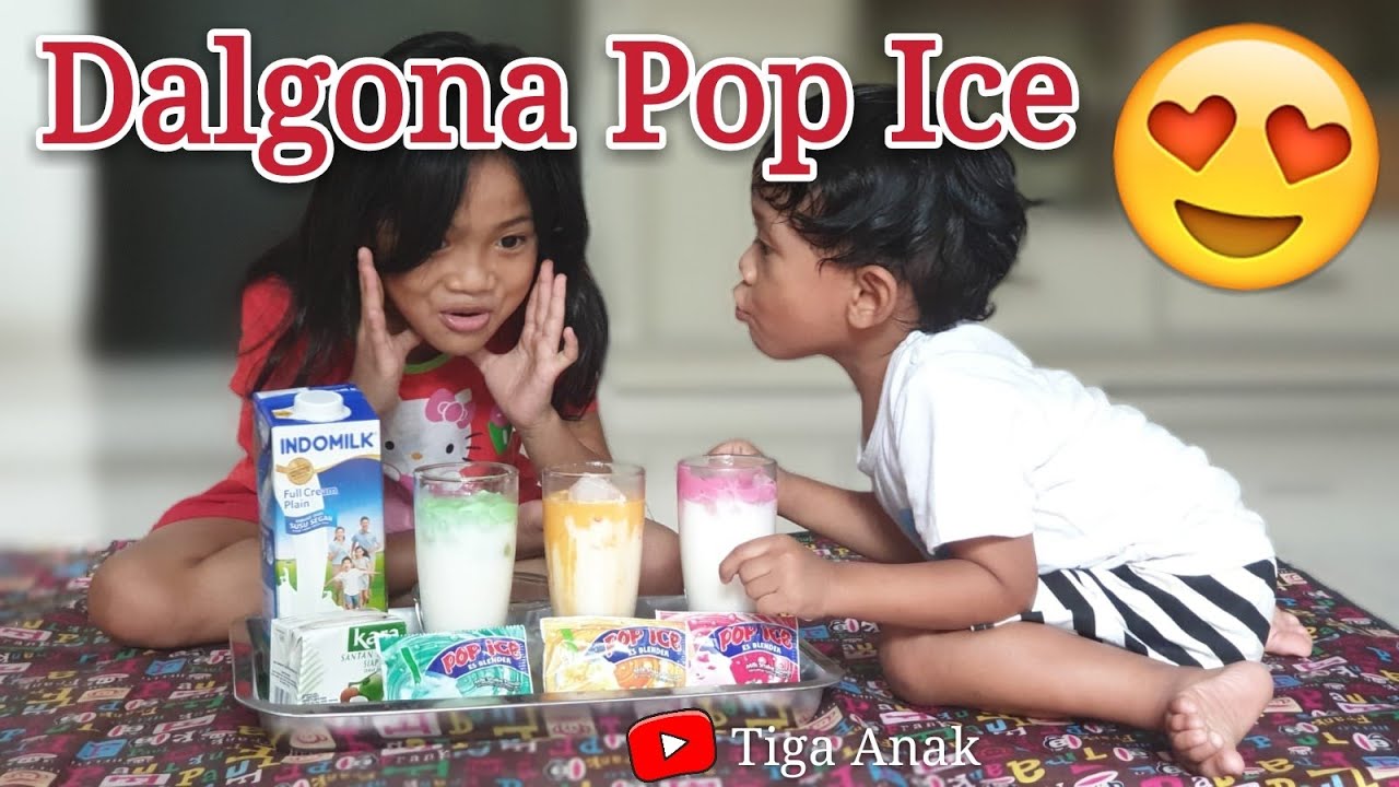 Kirei and Aven Trying to Make Dalgona Pop Ice, How the Result ...