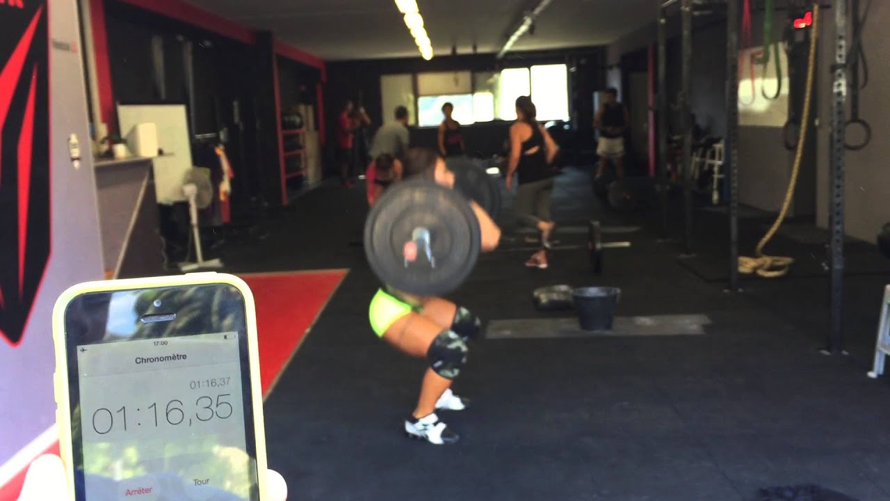 Celia Gabbiani WOD 1 Qualifs Cyprus Throwdown 2015 - YouTube
