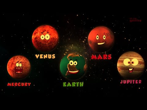 WE ARE THE PLANETS BIG AND ROUND | Planet Song Effects