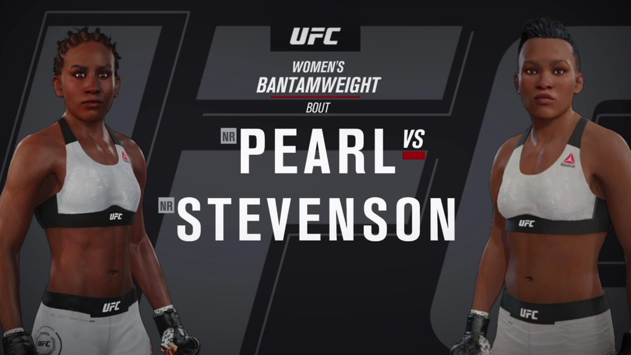 UFC 4 CAREER MODE GAMEPLAY Walkthrough #UFC 1 |FIGHT PREVIEW| vs AMY ...