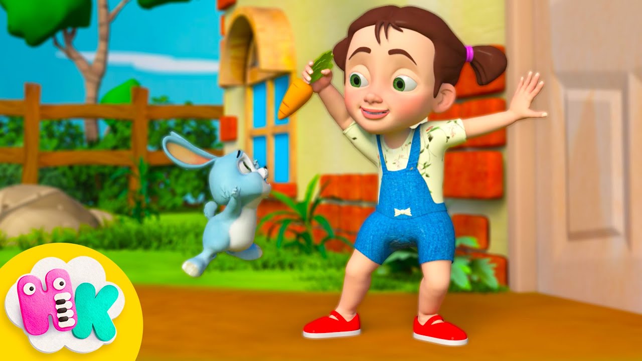 My Little Rabbit 🐰 Hop, hop, hop, Little Bunny | Animal Song for Kids ...