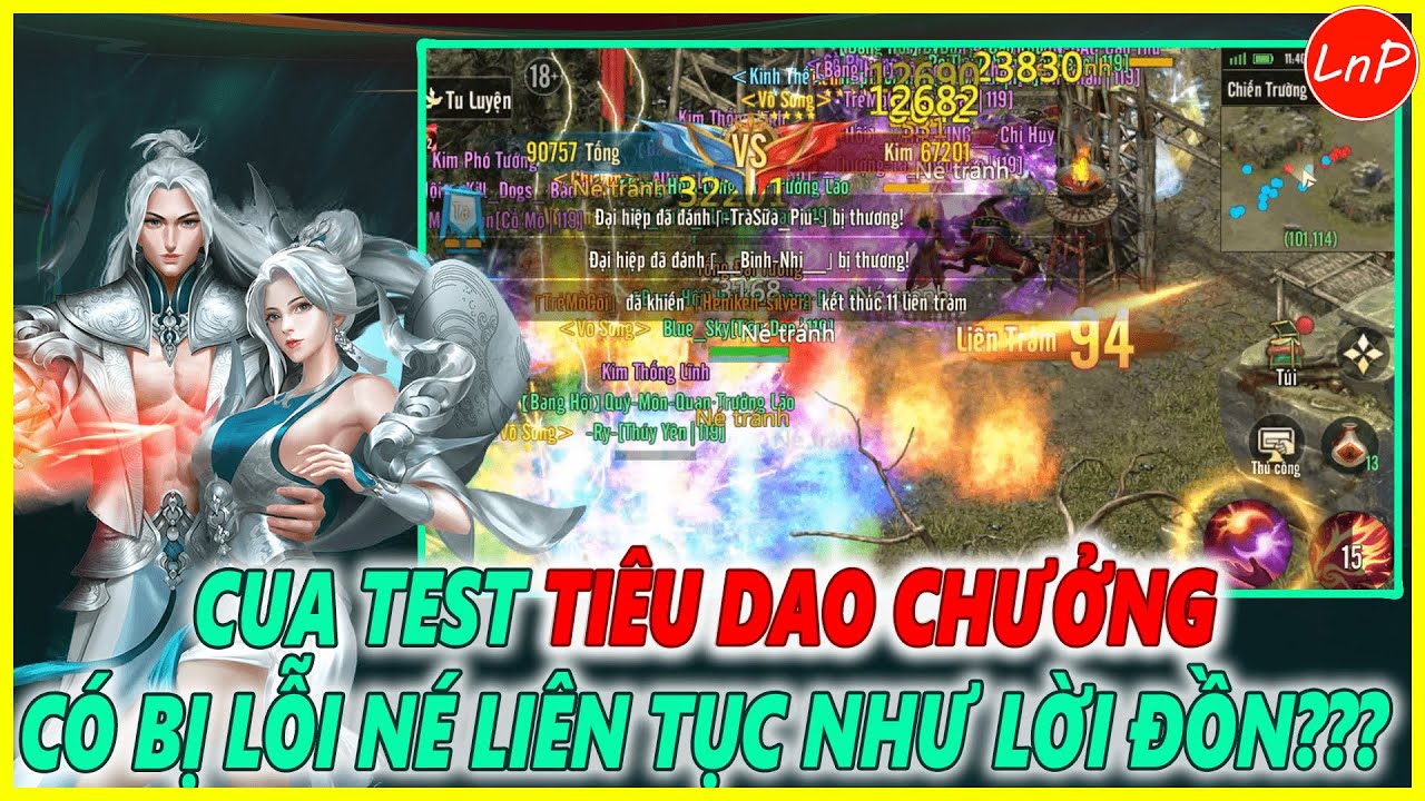 KIẾM THẾ ORIGIN - CUA TEST TIÊU DAO CHƯỞNG CÓ BỊ LỖI NÉ LIÊN TỤC NHƯ ...