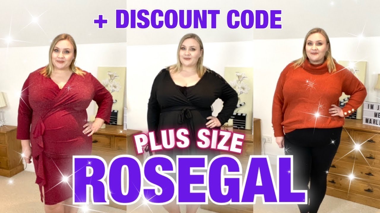 ROSEGAL Plus Size Try On Haul 2021 - YouTube