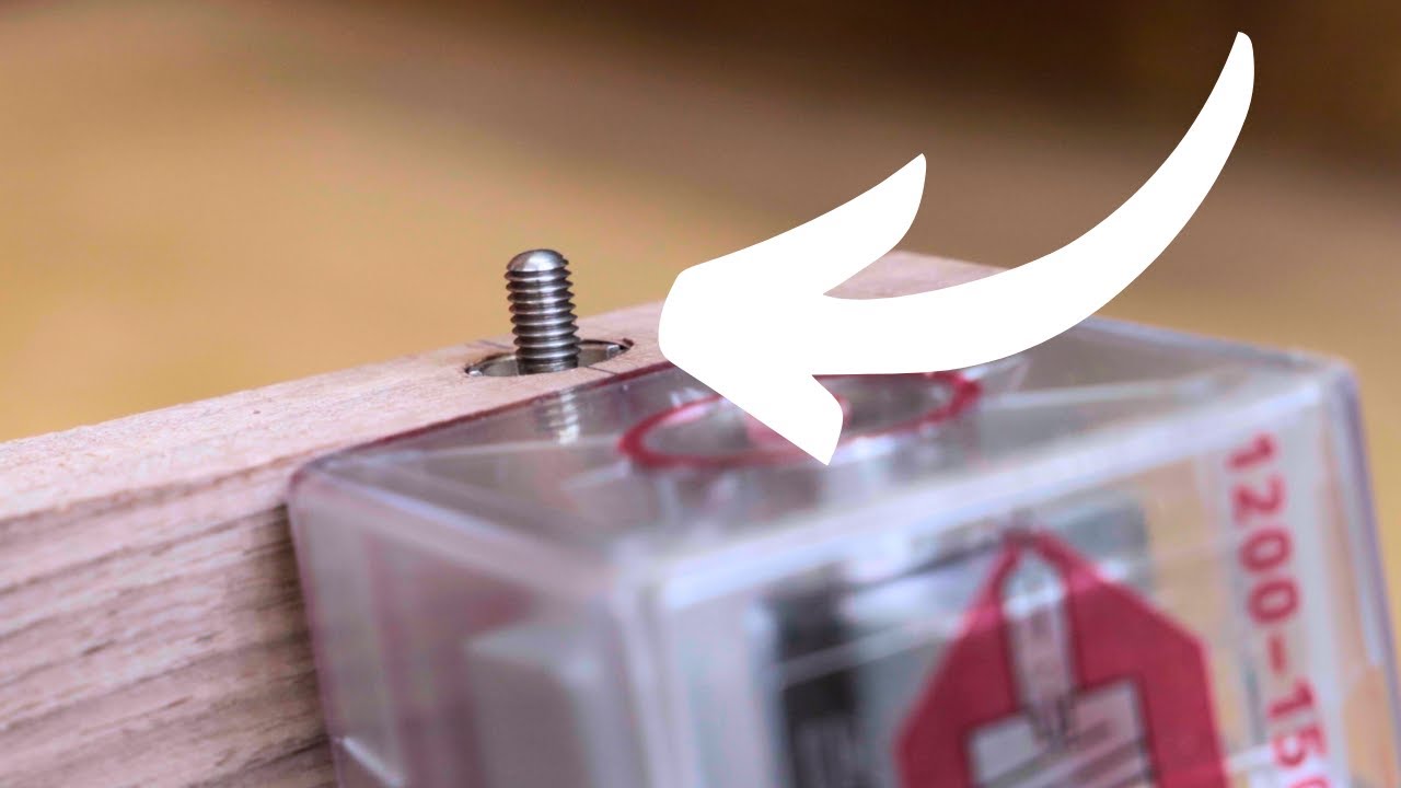 invisible demountable wood joint! LAMELLO INVIS MX2 - YouTube