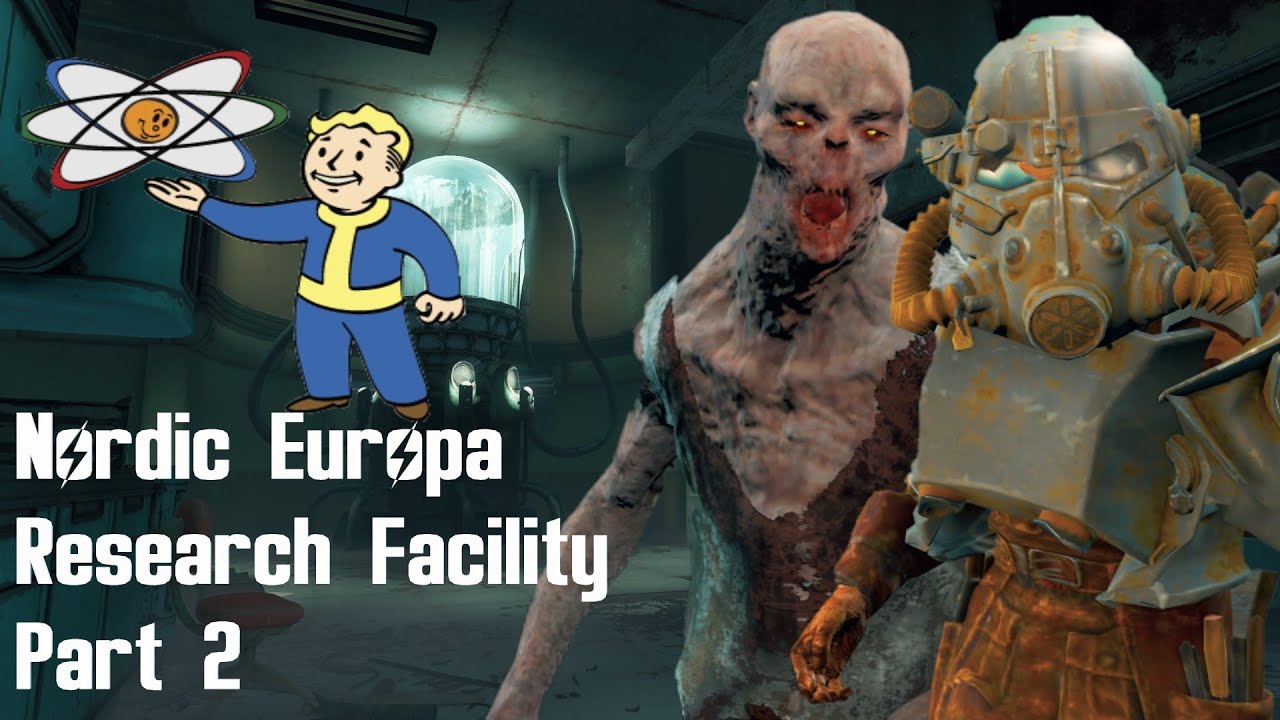 Fallout 4 NEW Dungeon Mod | Nordic Europa Research Facility - Part 2 ...