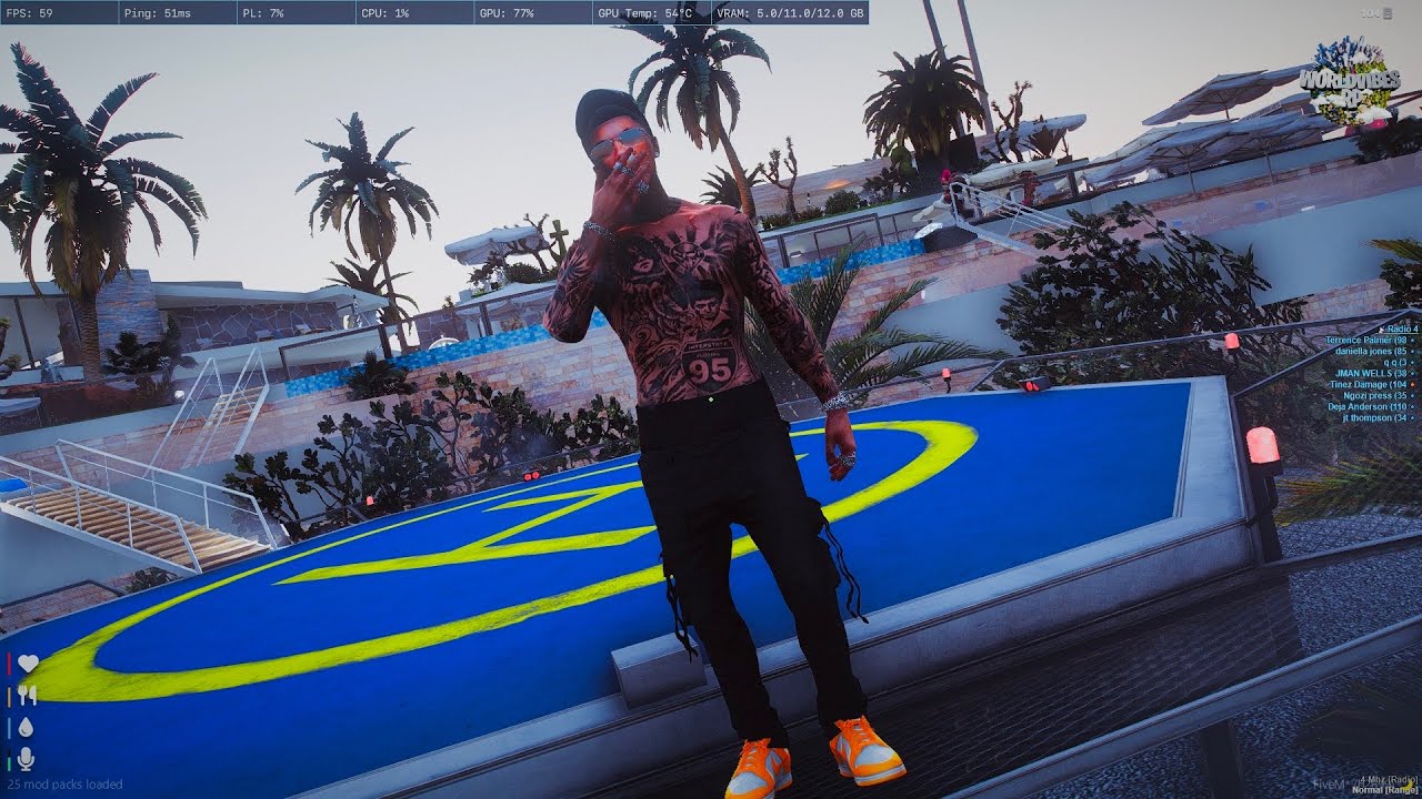 Jamar is live !! World Vibes Rp Road To 10k Subscribers || Most Calm ...