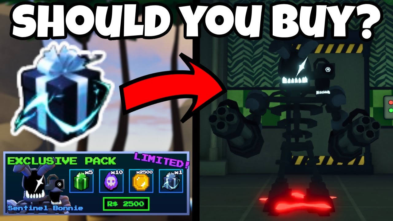Is The NEW SENTINEL BONNIE WORTH IT? - Roblox Five Nights TD (FNTD ...
