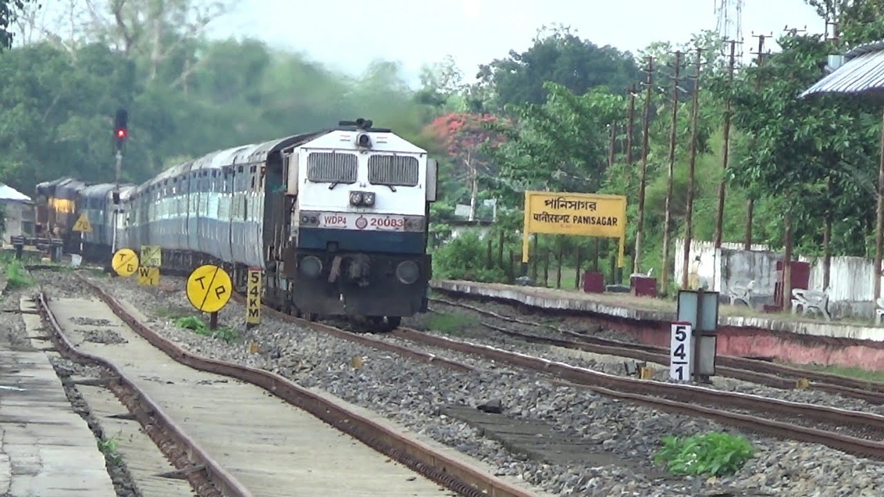 Original Cab WDP4 20083 leading shramik special train | PUSH-PULL ...