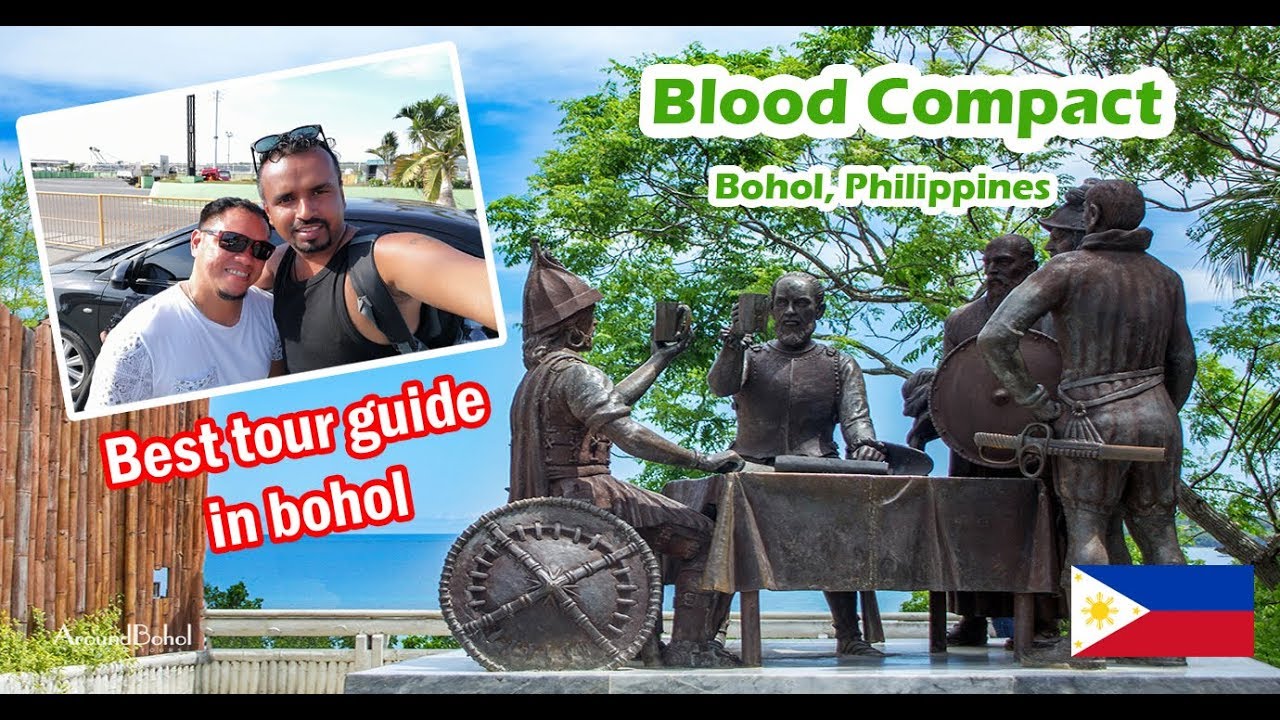 Best tour guide in bohol # Blood Compact Bohol, Philippines - YouTube