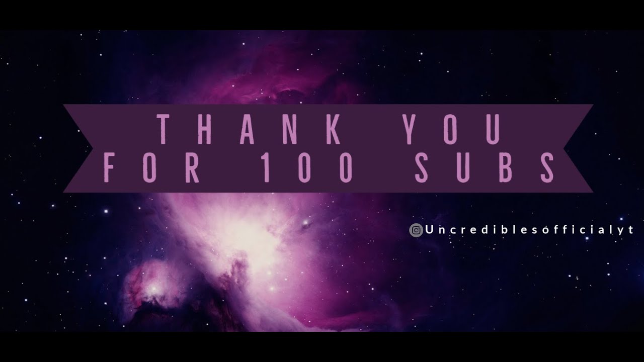 100 sub special - YouTube