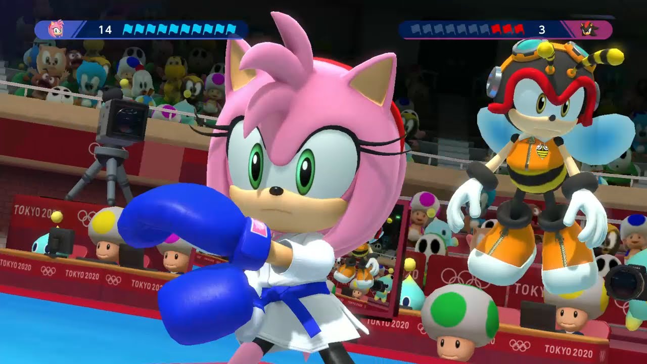 MARIO & SONIC AT THE OLYMPIC GAMES Amy - Karate & Equestrian - YouTube