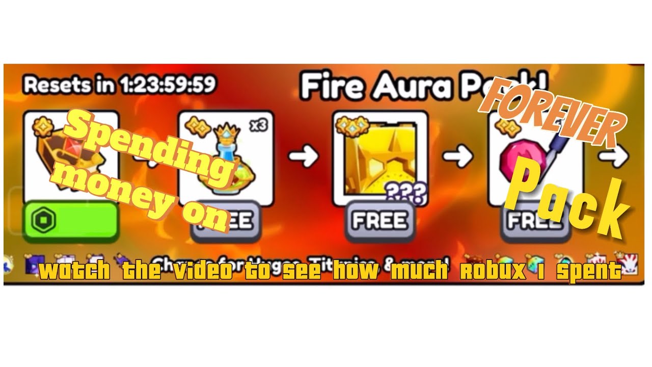 Spending lots of money on pet simulator, forever pack - YouTube