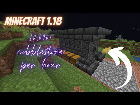 How To Make A Cobblestone Generator in Minecraft 1.19 (very easy ...