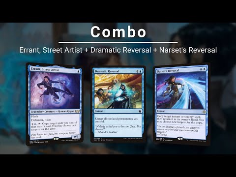 EDH COMBO: Errant, Street Artist | Dramatic Reversal | Narset's ...