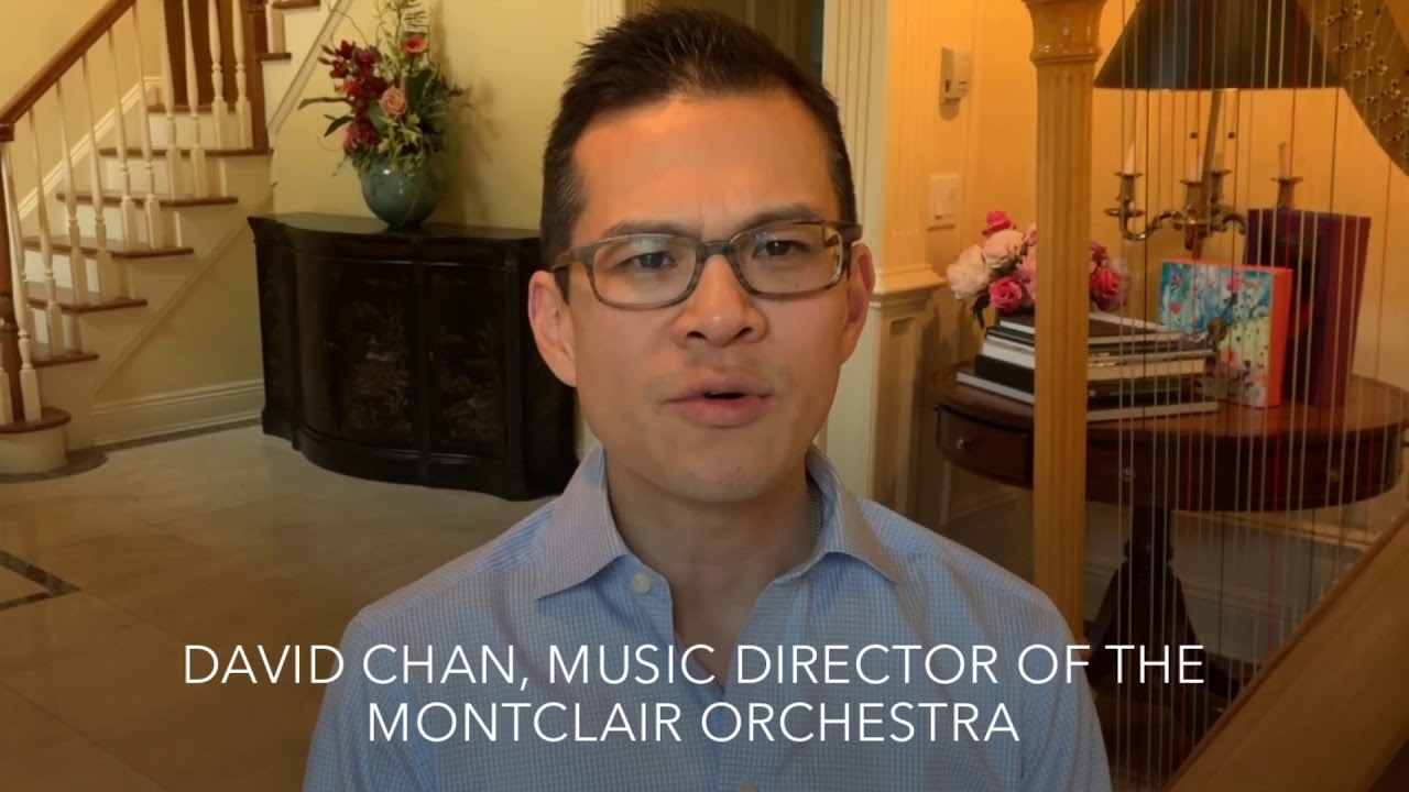 Montclair Orchestra Music Director David Chan - YouTube