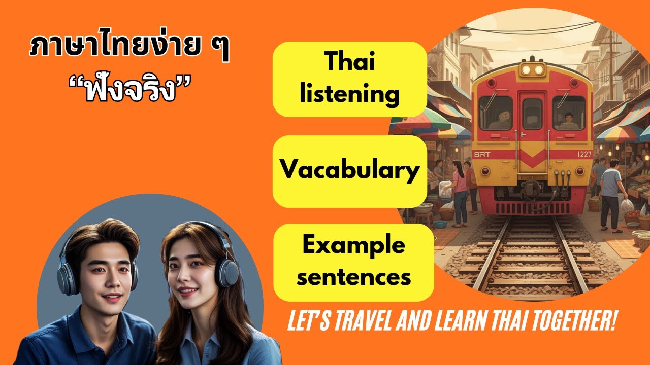 Thai Conversation for Travelers#10 The Most Dangerous Market in ...