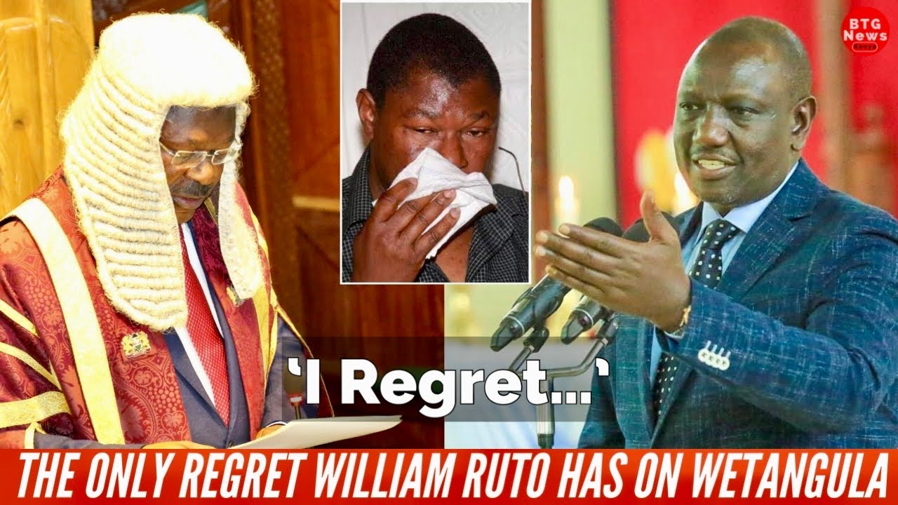 WILLIAM RUTO REGRETS SAYING THIS TO WETANGULA WHEN HE WAS IN AZIMIO!🤣😂 ...