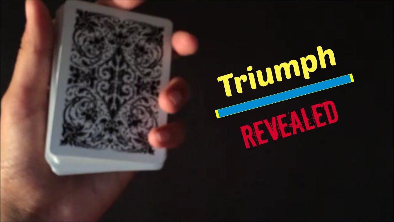 Triumph Card Trick Revealed - YouTube