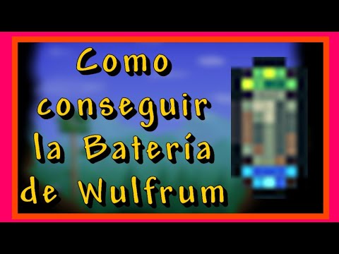 Cómo Conseguir la Batería de Wulfrum - Guía Calamity Mod - YouTube