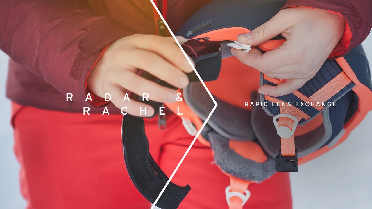 HEAD Helmets: RADAR and RACHEL Lens Exchange - YouTube