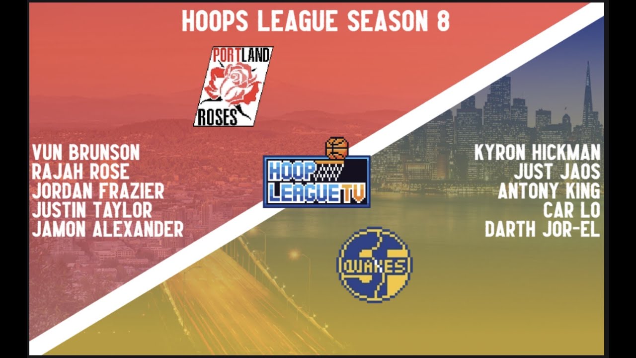 Hoops League Season 8: POR (2-6) @ SF (7-1) - YouTube