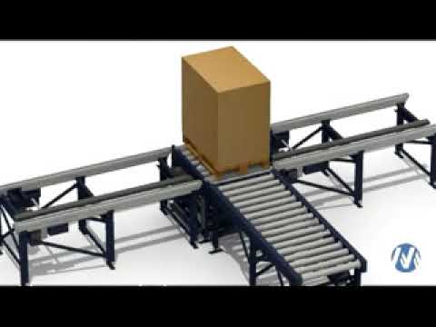 Pallet conveyor handling systems - Pallet Transfers - Interlake Mecalux ...