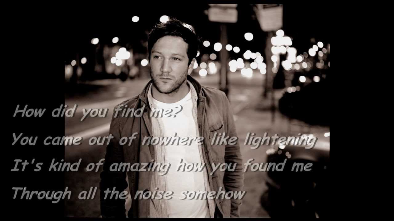 Matt Cardle - Amazing (Lyrics On Screen) - YouTube