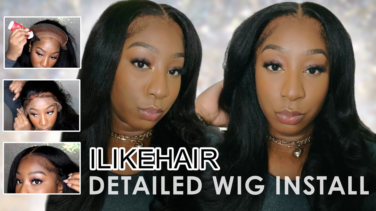 HOW TO: Detailed Kinky Edges Wig Install & Initial Review | ILIKEHAIR ...