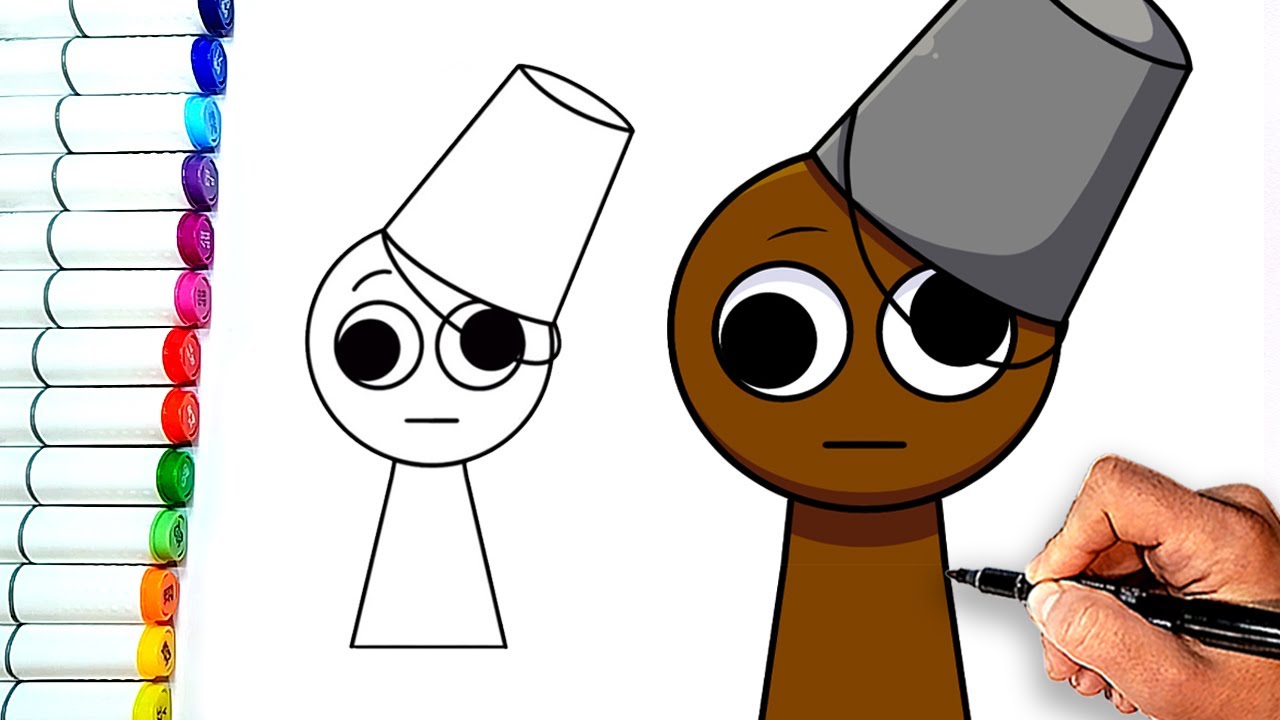 How To Draw Brud | Incredibox Sprunki - YouTube