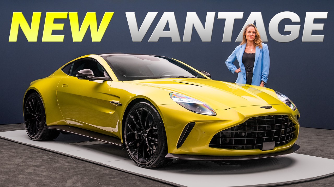 The NEW Aston Martin Vantage Is A 665HP BEAST! | 4K - YouTube