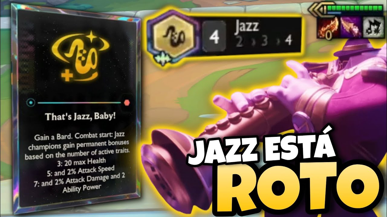🎷VUELVE JAZZ al META con el NUEVO PARCHE de TFT SET 10 - YouTube