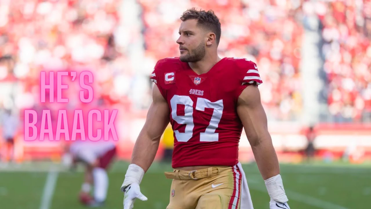 BREAKING: 49ers extend Nick Bosa on MASSIVE deal👀 - YouTube