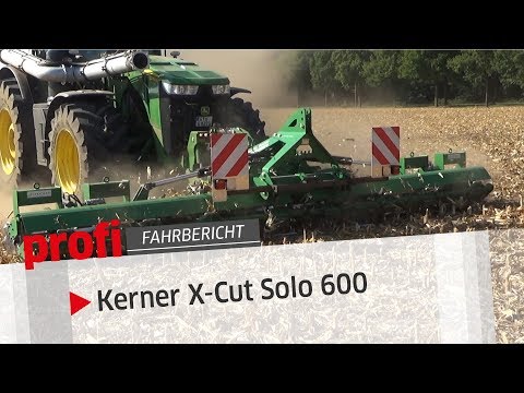 Scharfe Waffe mit Doppelschnitt: Kerner X-Cut Solo 600 Messerwalze | profi #Fahrbericht