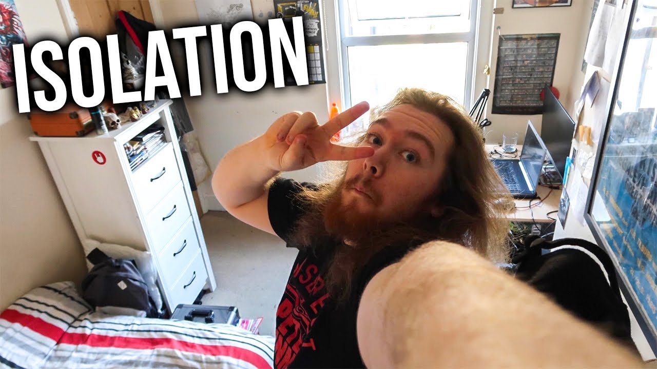 How a College Student Spends a Day in Isolation... [Vlog 011] - YouTube